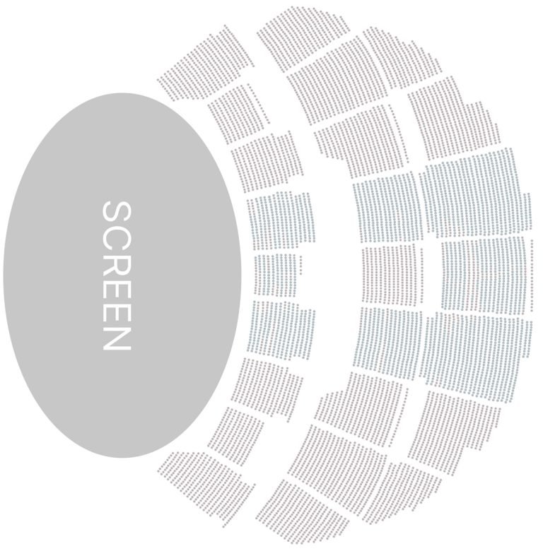 The Sphere Experience Seating Chart - Best Seats & Views